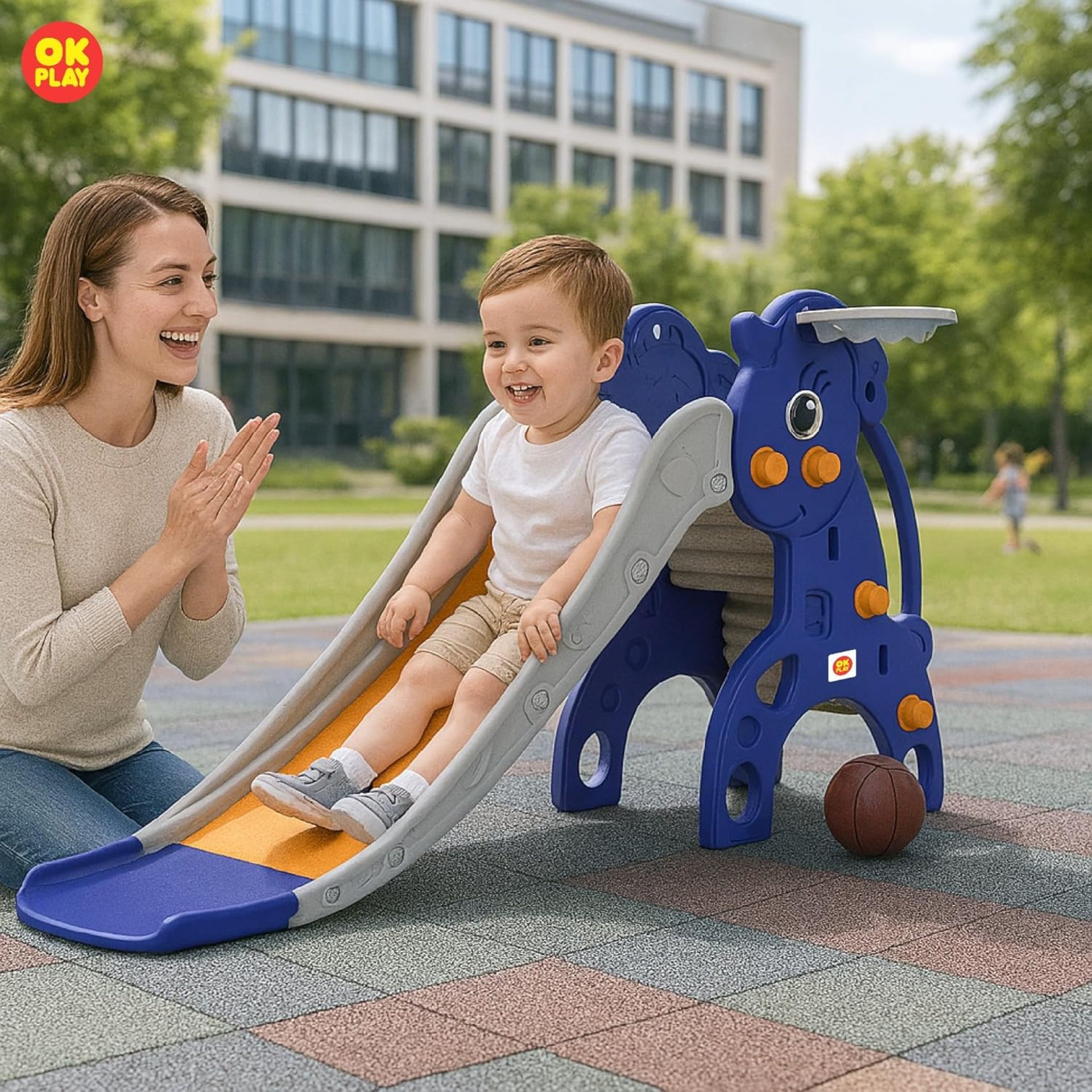 Ok Play Unicorn Slide Junior - Best Gifts for Kids