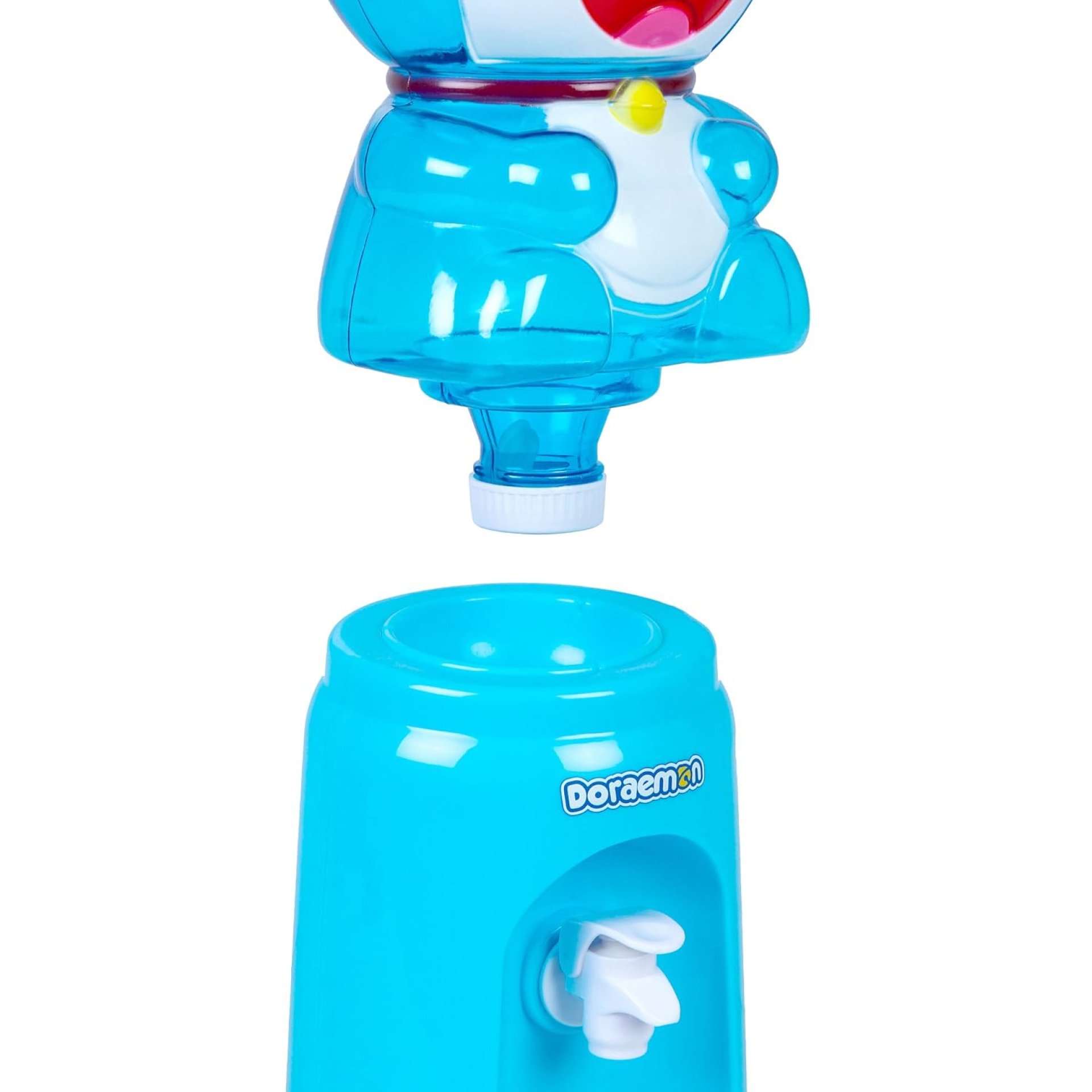 TF Doraemon Shaped 8 Glasses Mini Water Dispenser - Best Gifts for Kids