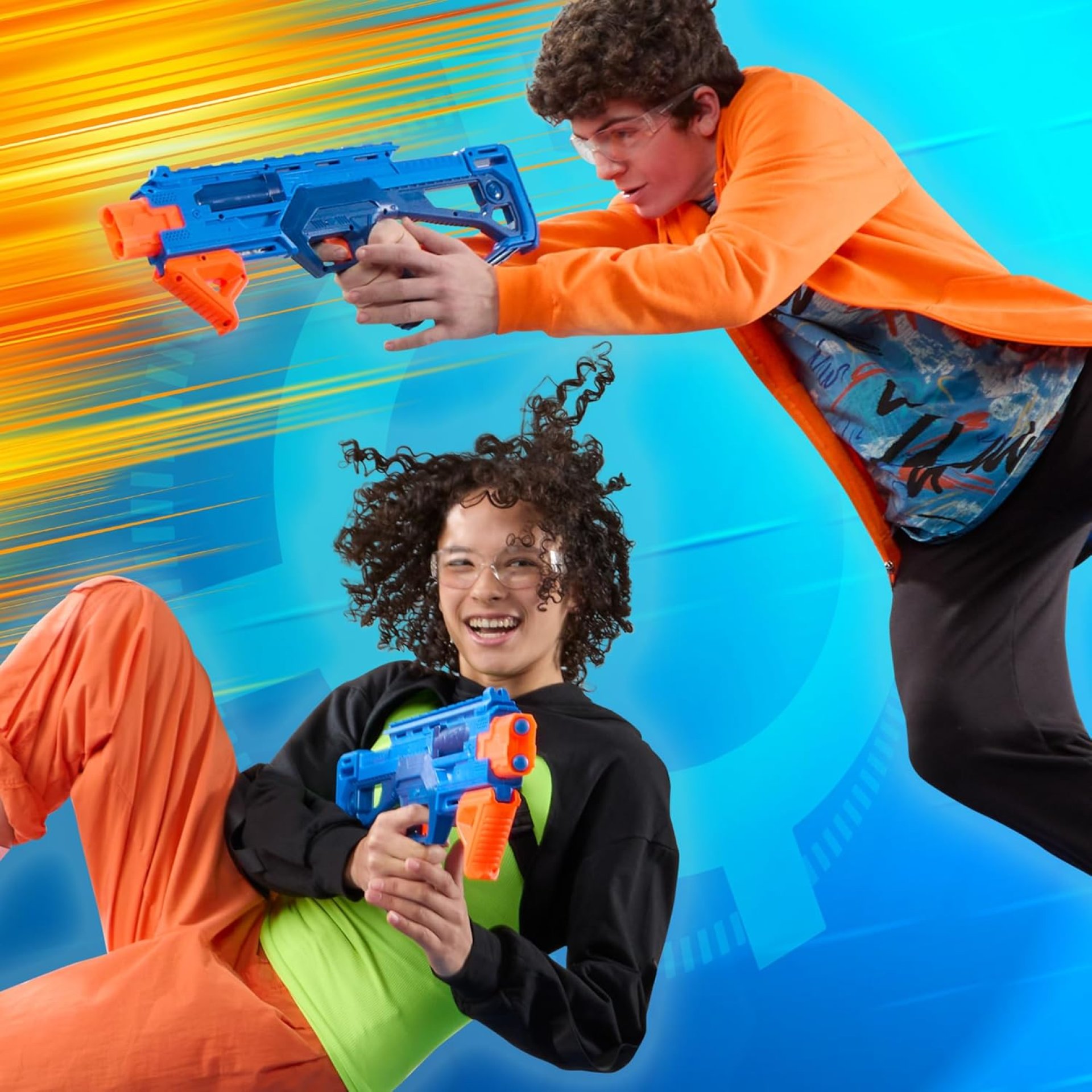 Hasbro Nerf N Series Double Impact Blaster Gun - Best Gifts for Kids